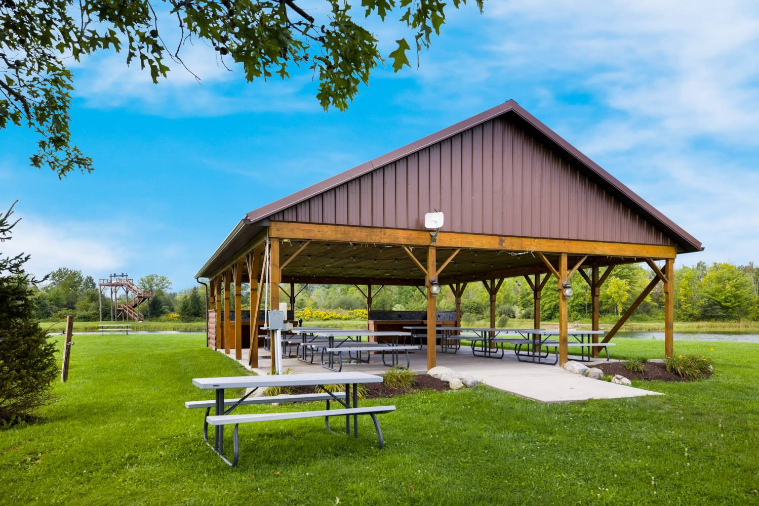 Yurt Camping in Grand Island, NY | HTR Niagara