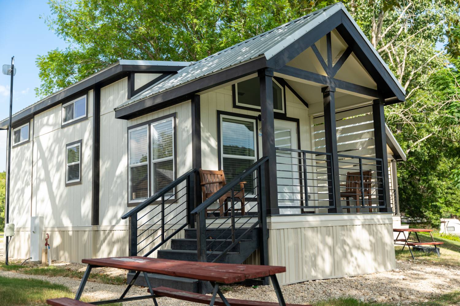 Waterfront Cabins with Kitchenette | HTR TX Hill Country, Kerrville