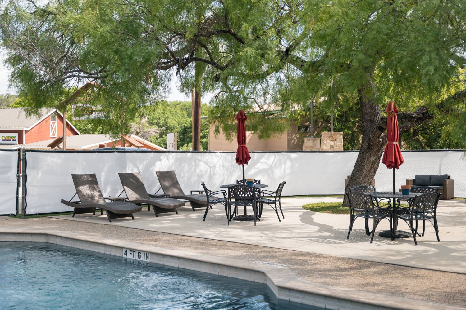 Waterfront Cabin with Kitchenette and Outdoor Fireplace in Kerrville ...